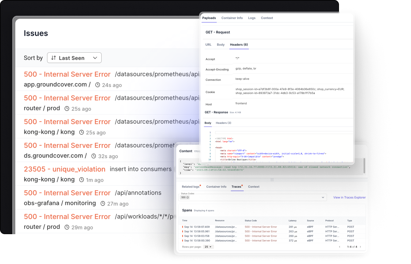 Application Performance Monitoring Solution - groundcover